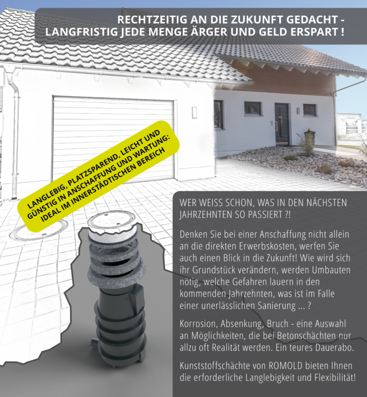 Hauskontrollschacht DN 800 - Romold